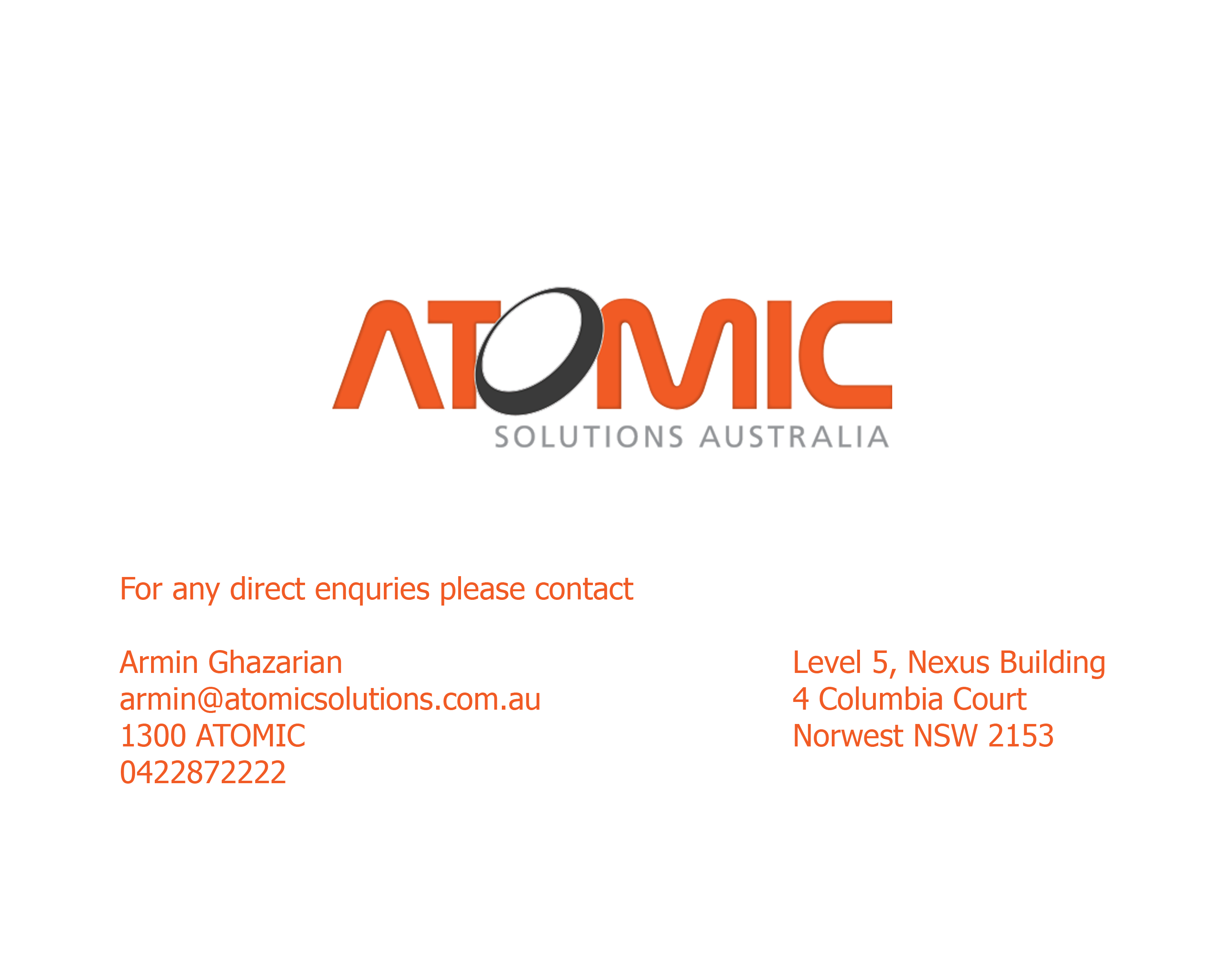 Atomic Solutions Australia